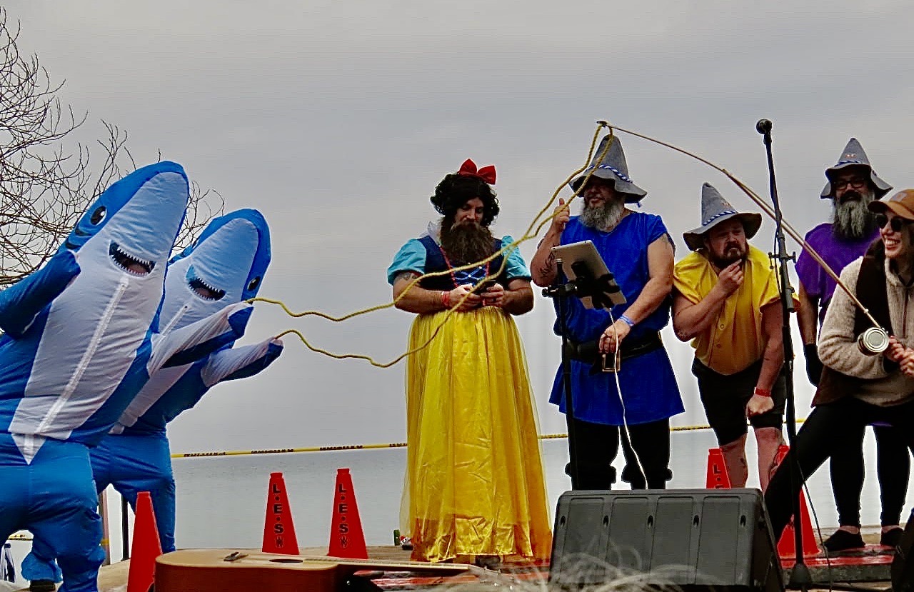 Record Turn Out At Courage Polar Bear Dip 2023 Oakville News